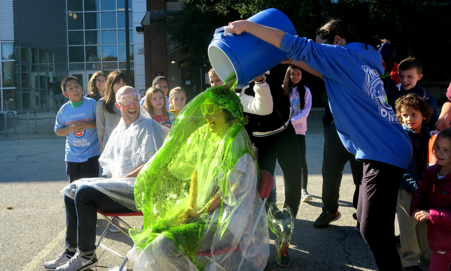 Principals Slimed At Bell Elementary After Students Raise 102 000 For principals-slimed-at-bell-elementary-after-students-raise-102-000-for