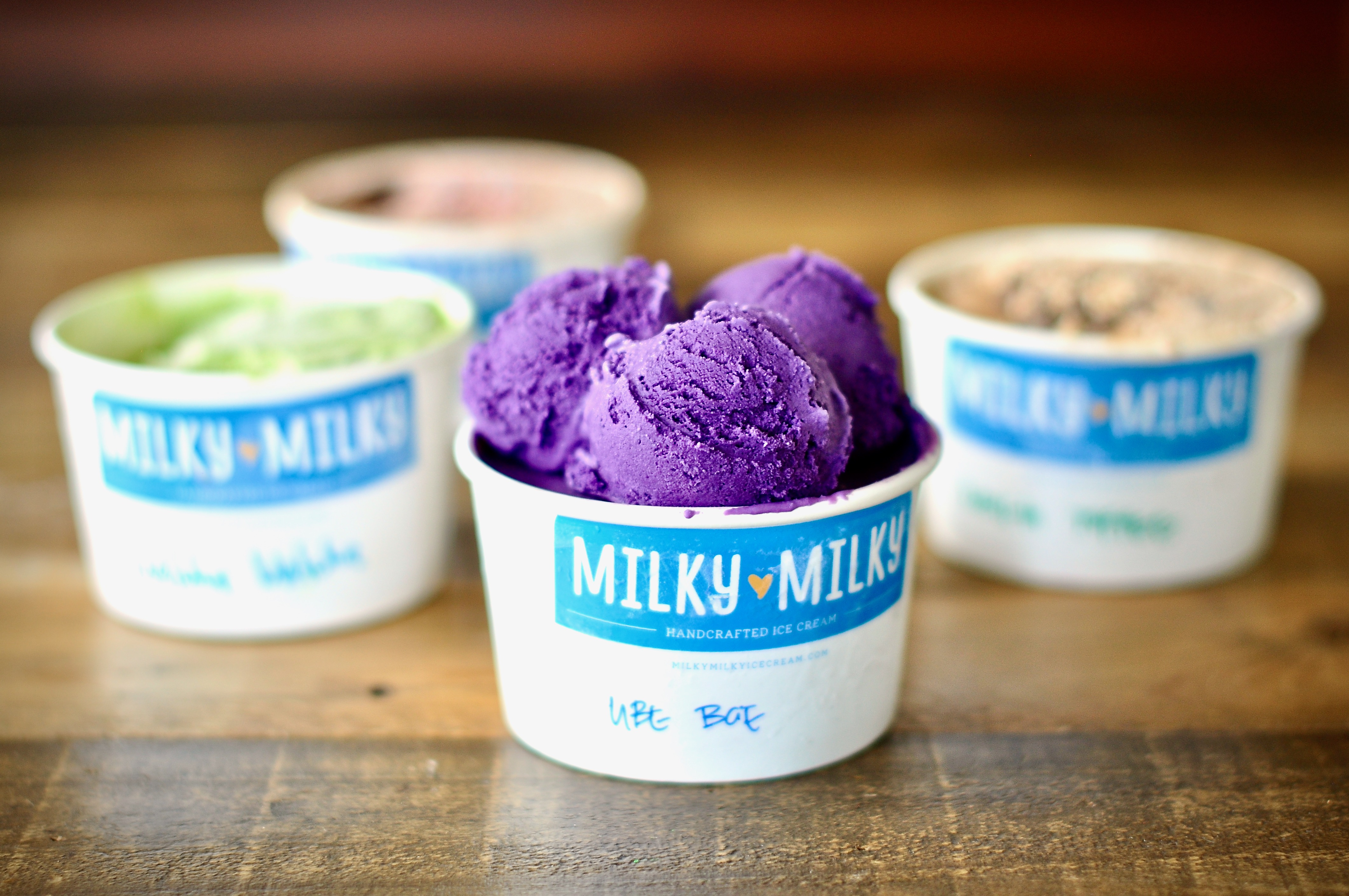 Milky Milky Brings Filipino-Inspired Ice Cream — With A Lot Of Ube — To ...