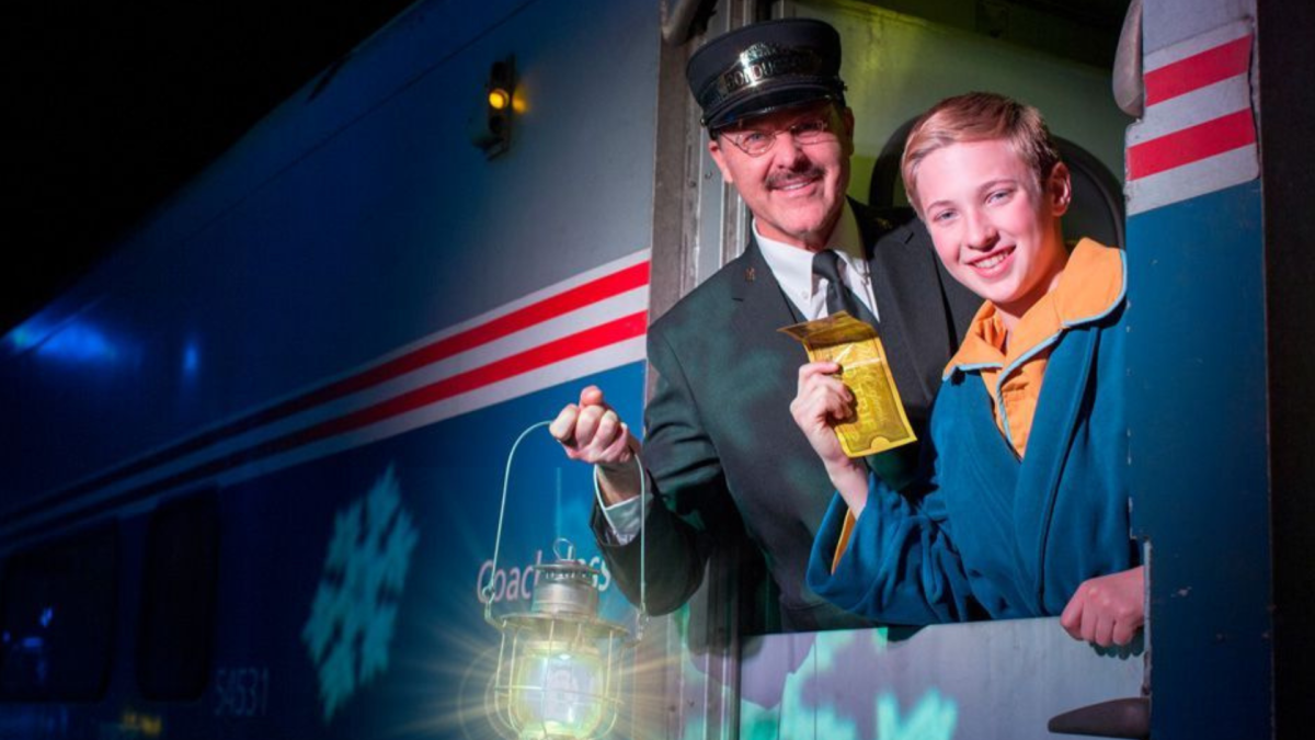 Polar Express Train Conductor